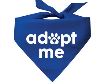 5-pack ADOPT ME Bandana Scarf for Rescue Dogs - Etsy