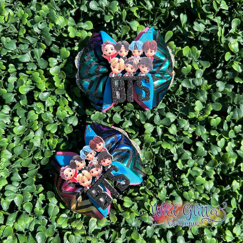 Bts Hair Clip - Etsy