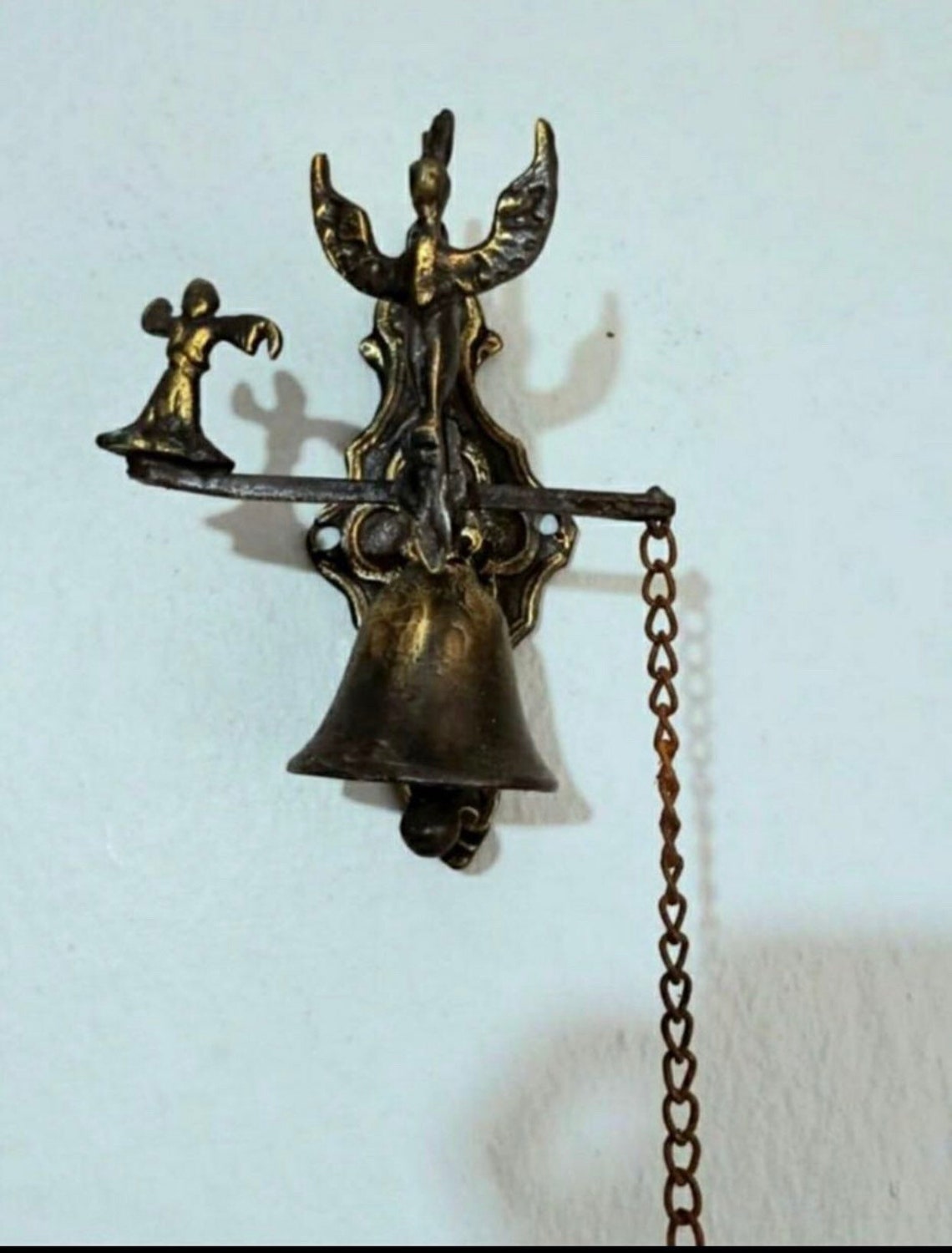Decorative Wall Bell, Dinner Bell, Doorbell, Antique Look Wall Bell ...