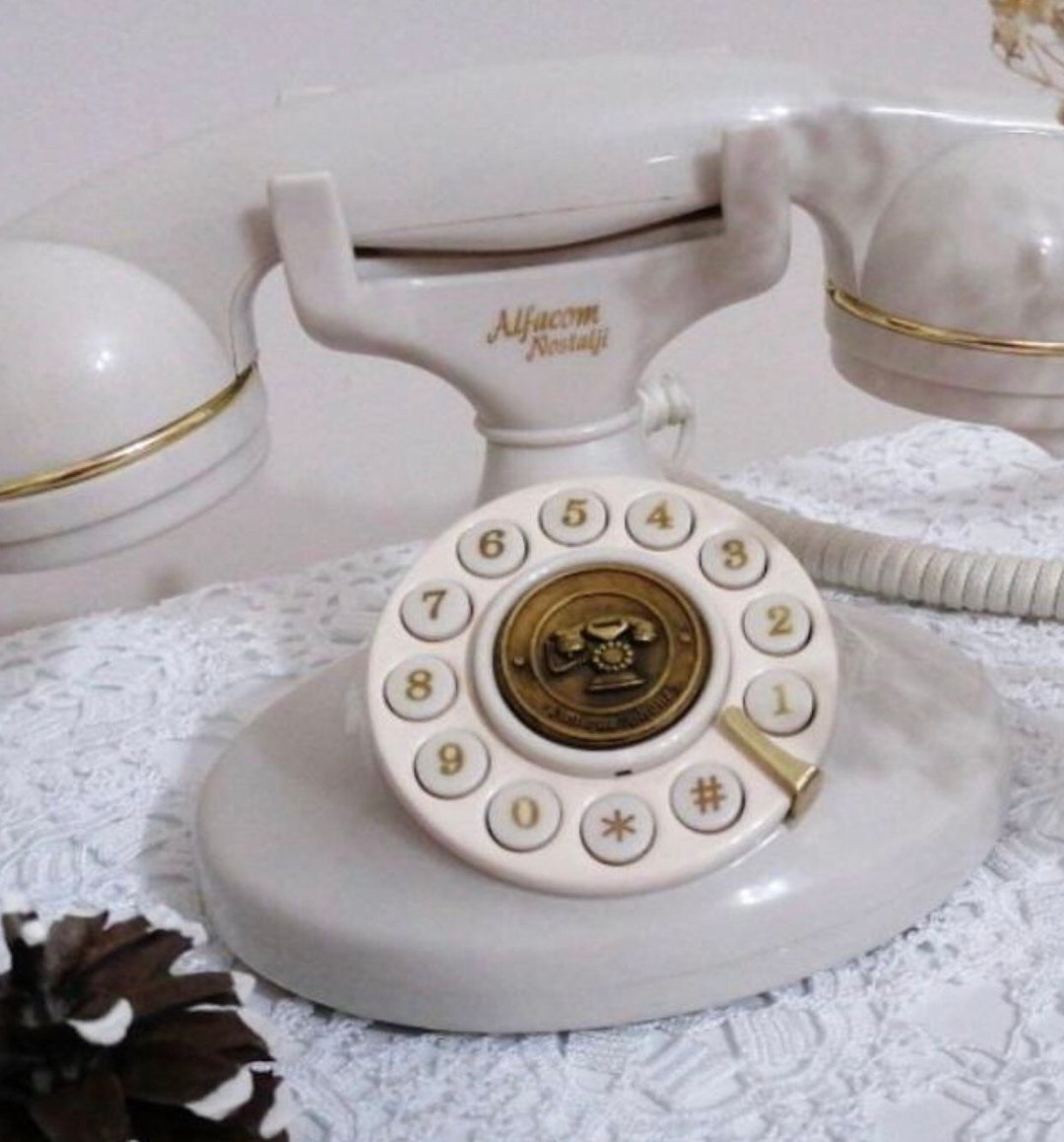 Antique Telephone, Vintage Telephone, Collectible Old Telephone ...