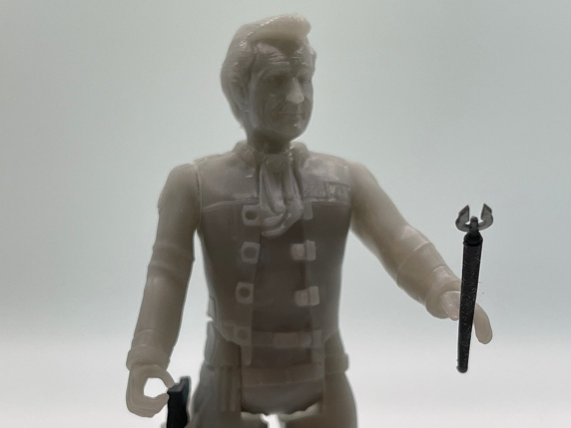 UNPAINTED Commander Cain Action Figure battlestar Galactica - Etsy