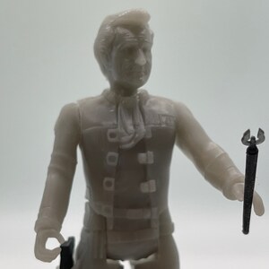 UNPAINTED Commander Cain Action Figure (battlestar Galactica 1978) - Etsy