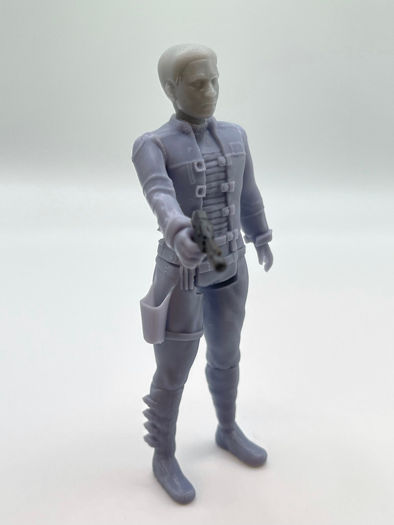 UNPAINTED Lt. Boomer Action Figure battlestar Galactica 1978 - Etsy
