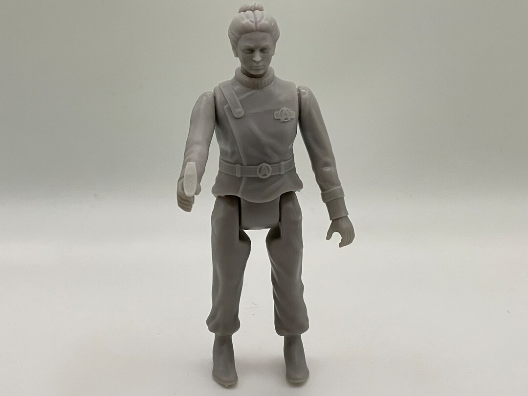UNPAINTED Lt. Saavik Action Figure (star Trek: the Wrath of Khan, 1982 ...
