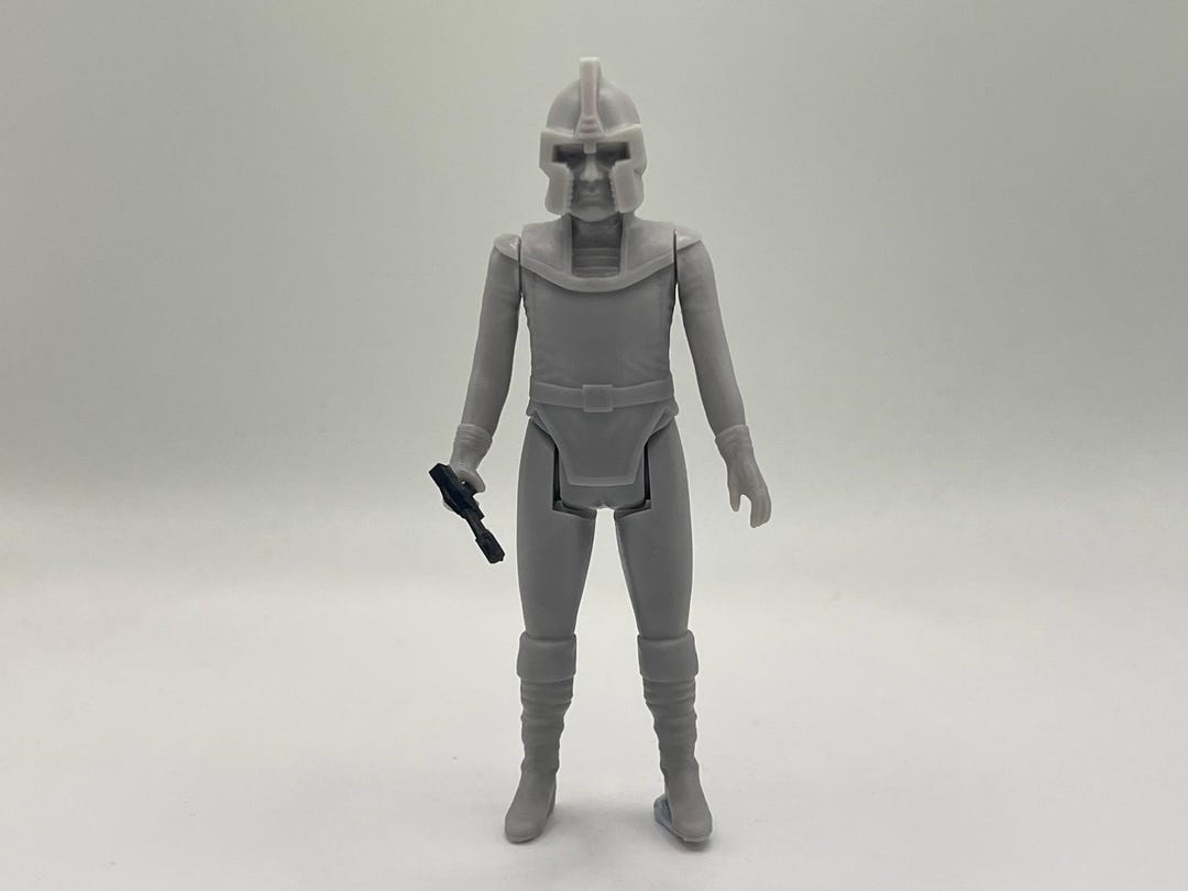 UNPAINTED Count Baltar (cylon Attack Squadron) Action Figure ...