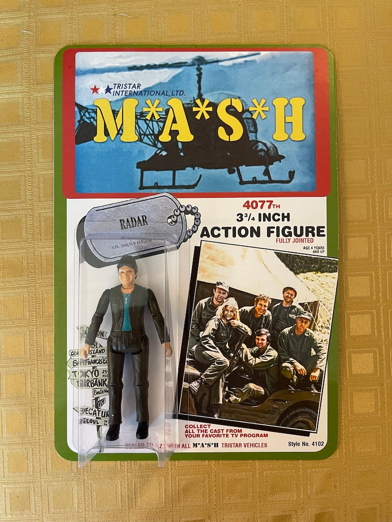 Radar MASH 1972-1983 Action Figure - Etsy