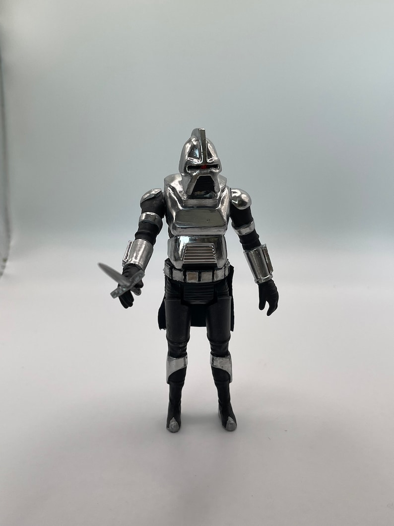 UNPAINTED Cylon Centurion Action Figure battlestar Galactica - Etsy