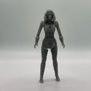 UNPAINTED Princess Ardala (war Witch Outfit) Action Figure (buck Rogers ...