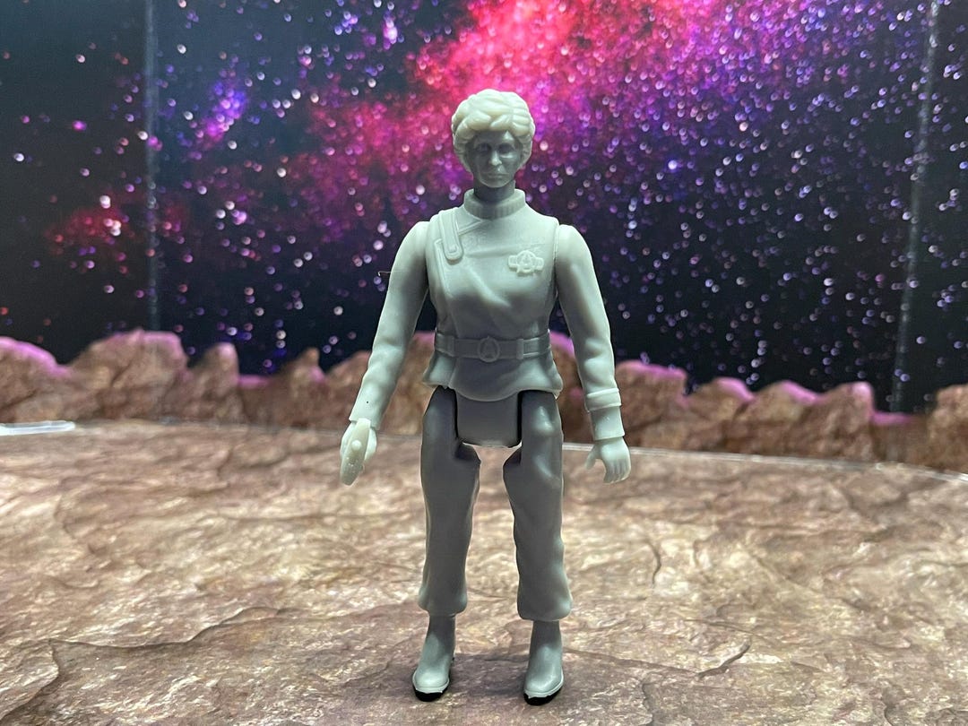 UNPAINTED Commander Uhura Action Figure (star Trek: the Wrath of Khan ...