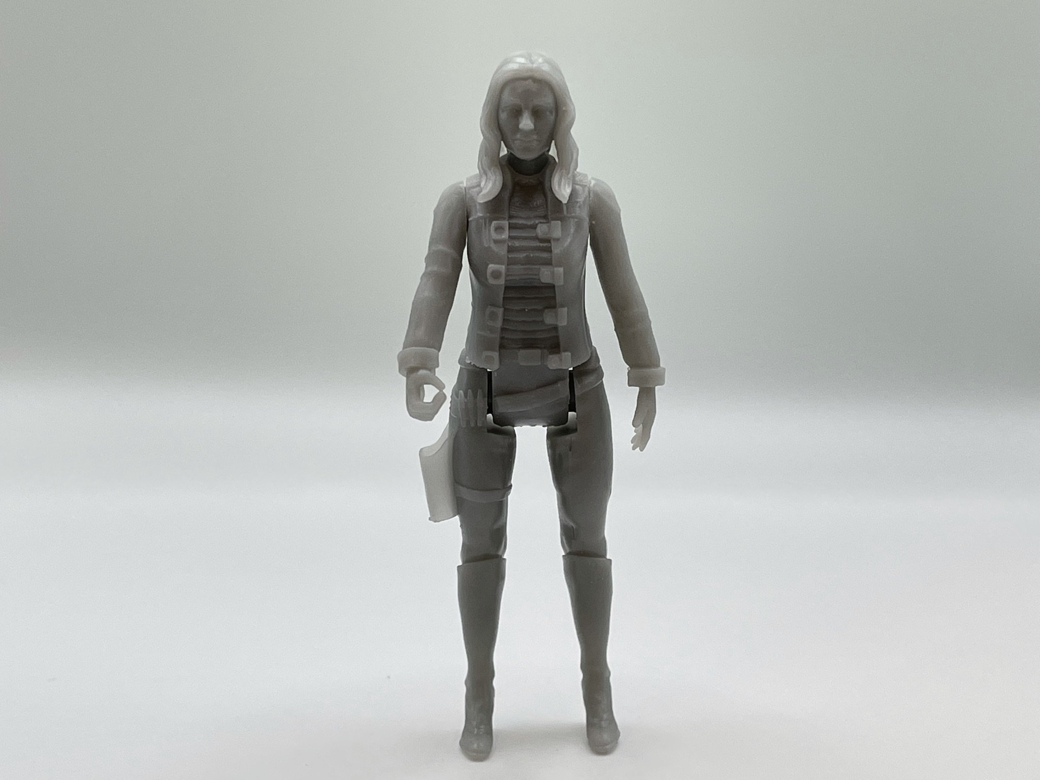 UNPAINTED Lt. Sheba Action Figure battlestar Galactica 1978 - Etsy