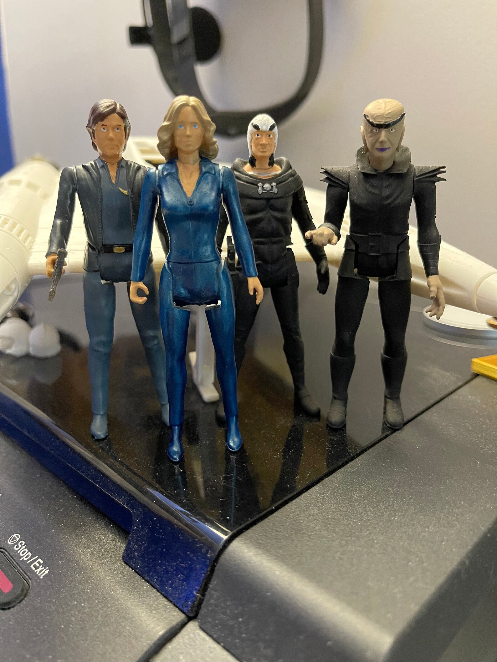 UNPAINTED Wilma Deering (spandex) Action Figure (buck Rogers in the ...