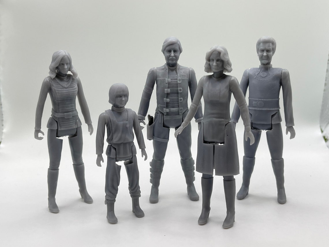 UNPAINTED Boxey Action Figure battlestar Galactica 1978 - Etsy