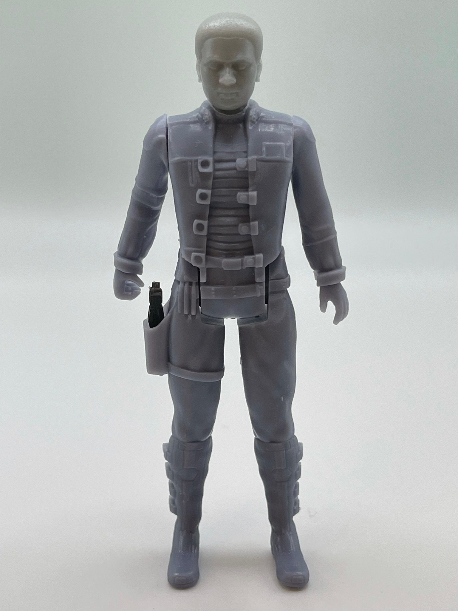 UNPAINTED Lt. Boomer Action Figure battlestar Galactica 1978 - Etsy