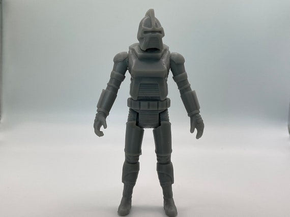 UNPAINTED Cylon Commander Action Figure battlestar Galactica - Etsy