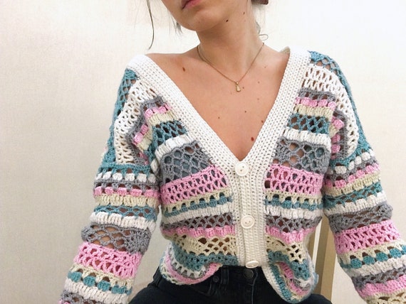 Breezy Boho Cardigan Crochet Pattern - Etsy