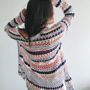 Breezy Boho Cardigan Crochet Pattern - Etsy