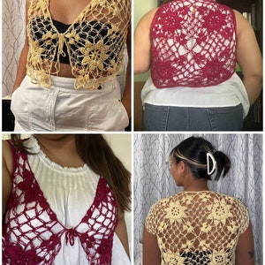 Flora Cardigan Crochet PDF Pattern - Etsy