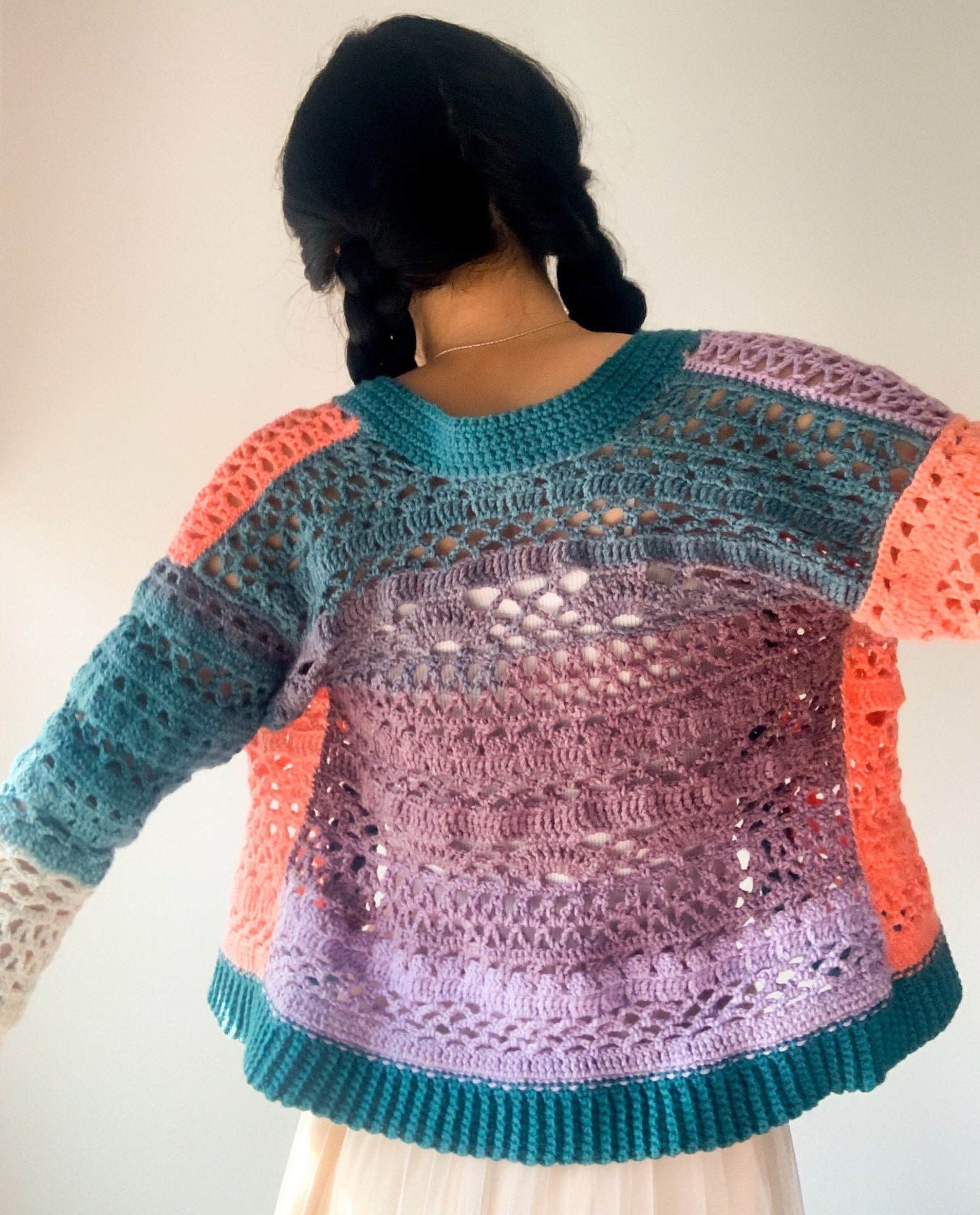 Breezy Boho Cardigan Crochet Pattern - Etsy