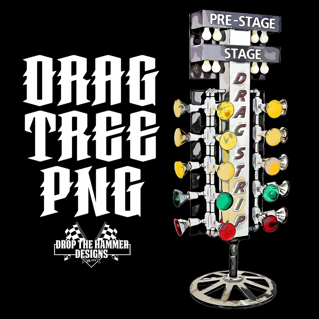Drag Racing Tree Digital Download Transparent PNG - Etsy