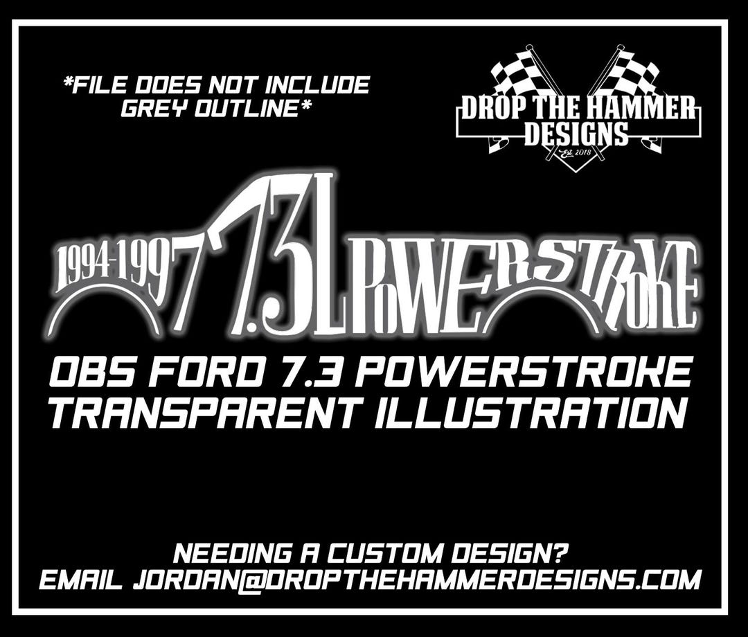 OBS Powerstroke Digital Download Old Body Style Pickup Truck F-150 F ...