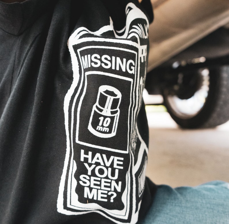 Toddler and Youth Funny Automotive Missing 10mm Socket Tee "cold Case ...