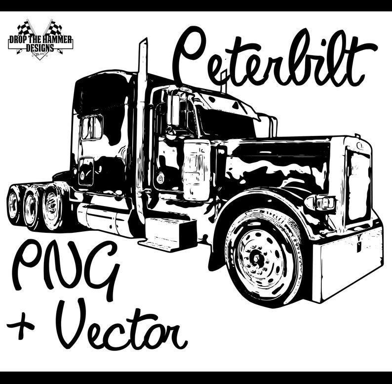 Peterbilt 379 Digital Download Semi Truck 18 Wheeler Big Rig ...