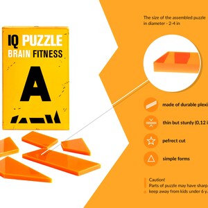 SET OF 7 Geek Toys IQ Puzzle Brain Fitness Games Brain Teaser Puzzles ...