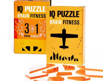 SET OF 11 Geek Toys IQ Puzzle Brain Fitness Games Brain Teaser Puzzles ...