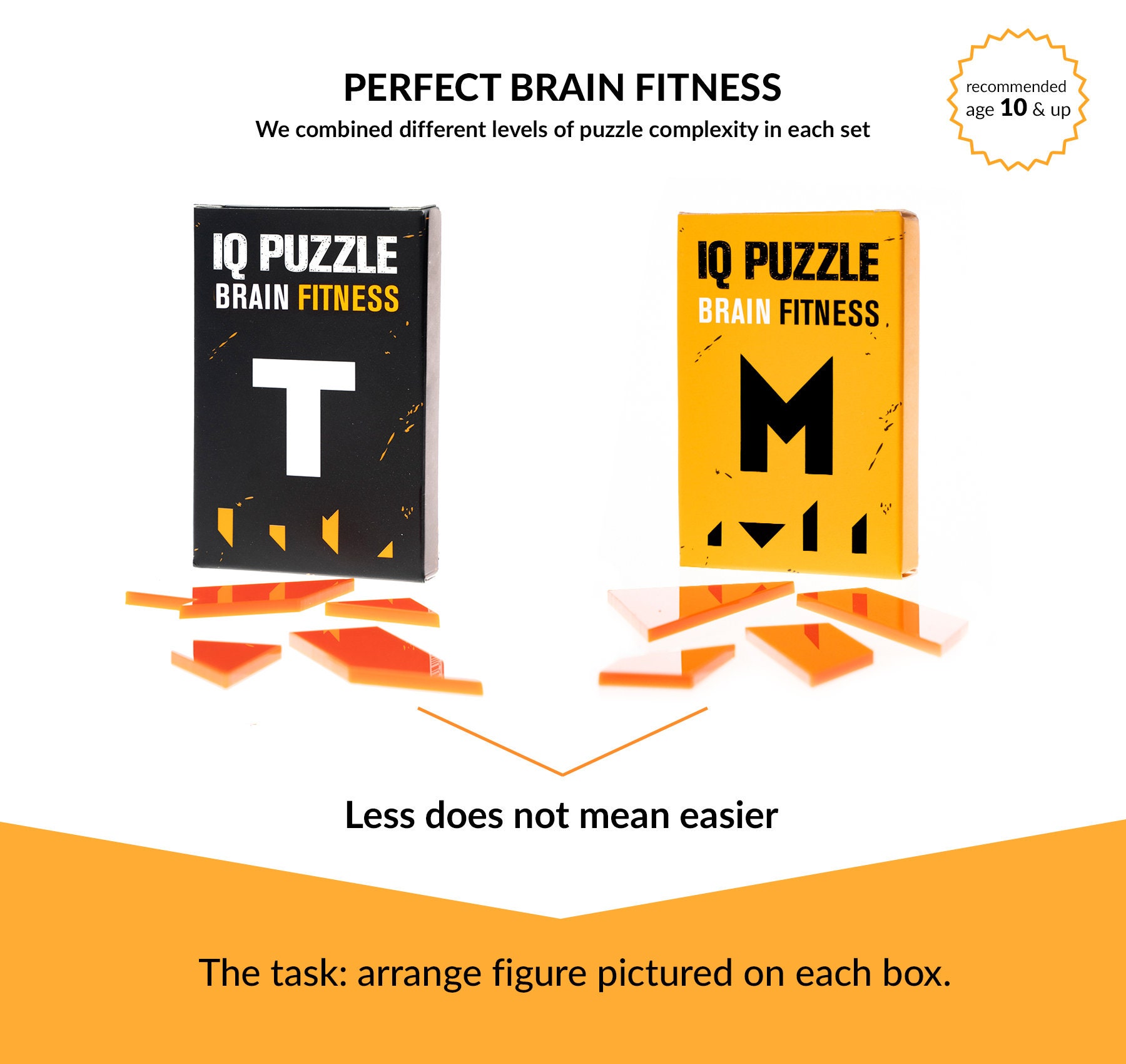 SET OF 7 Geek Toys IQ Puzzle Brain Fitness Games Brain Teaser Puzzles ...