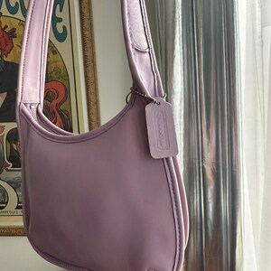 SOLD*** RARE Vintage Coach Lavender/lilac Ergo Shoulder Bag - Etsy