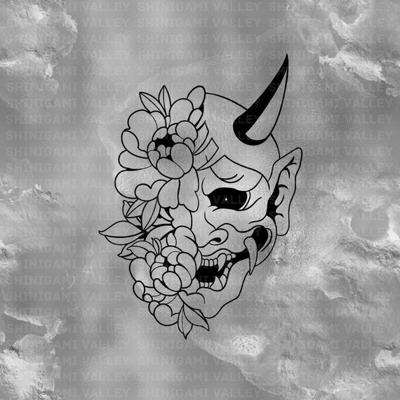 Japanese Shinigami Mask