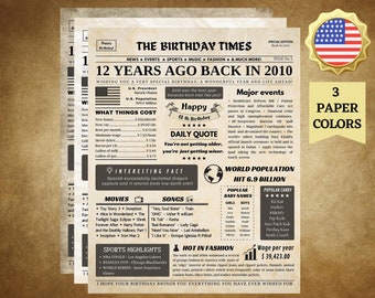 Back in 2010 Poster - Etsy