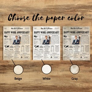 Work Anniversary Gift, Personalized Gift for Employees, 10 Year Work ...