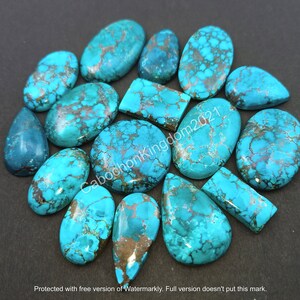 Arizona Turquoise Gemstone Cabochon - Dyed Turquoise - Arizona ...