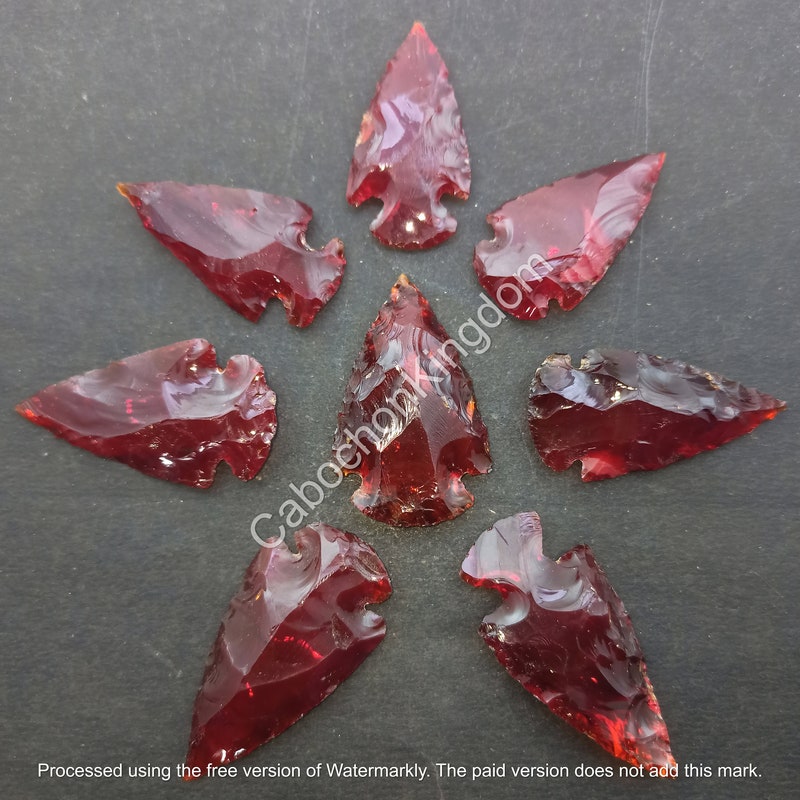 Glass Arrowheads - Etsy