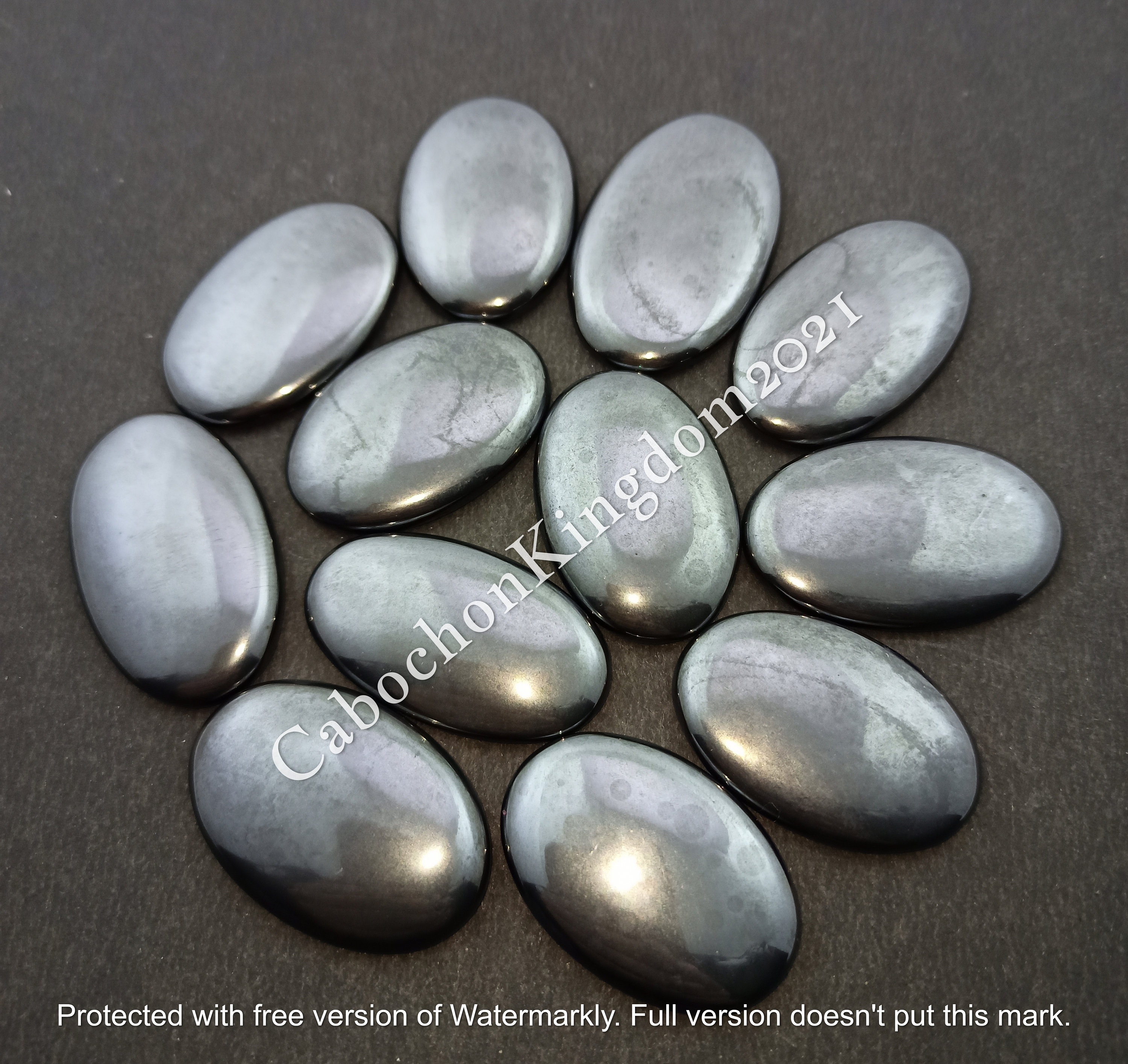 Natural Hematite Gemstone Cabochon hematite Cabochon Jewelry - Etsy