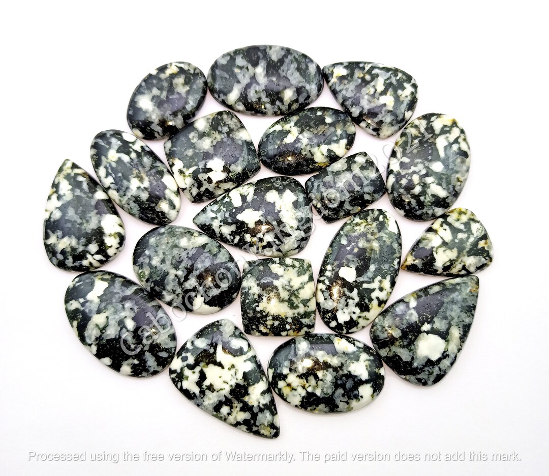 Natural Preseli Bluestone Gemstone Cabochon - Stonehange Jewelry ...