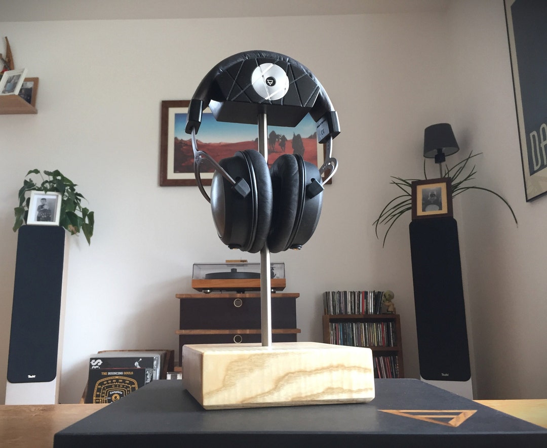 NEW High-end / Premium Headphone Stand el Templo Xix, Ash/mdf/stainless ...