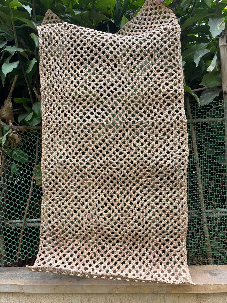 Water Hyacinth Jali - Versatile and Sustainable Home Decor - Handmade ...