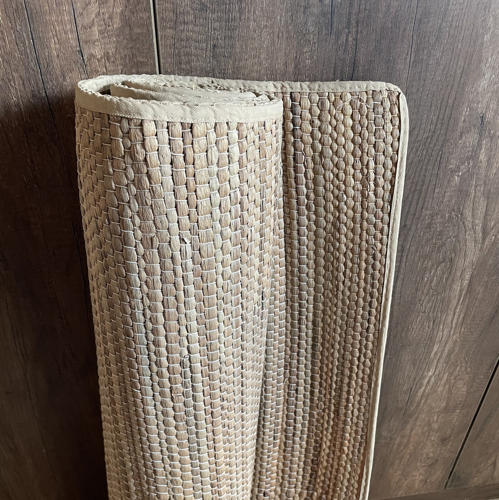 Handwoven Water Hyacinth Mat - Versatile Yoga & Picnic Mat - Etsy