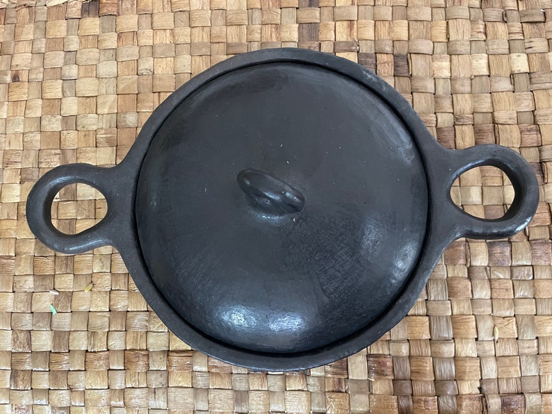 Longpi Pottery Cook and Serve Natural Casserole - Medium - Etsy