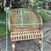 Handmade Rattan Lounge Chair | Assam Cane Wicker Accent Seating - Etsy