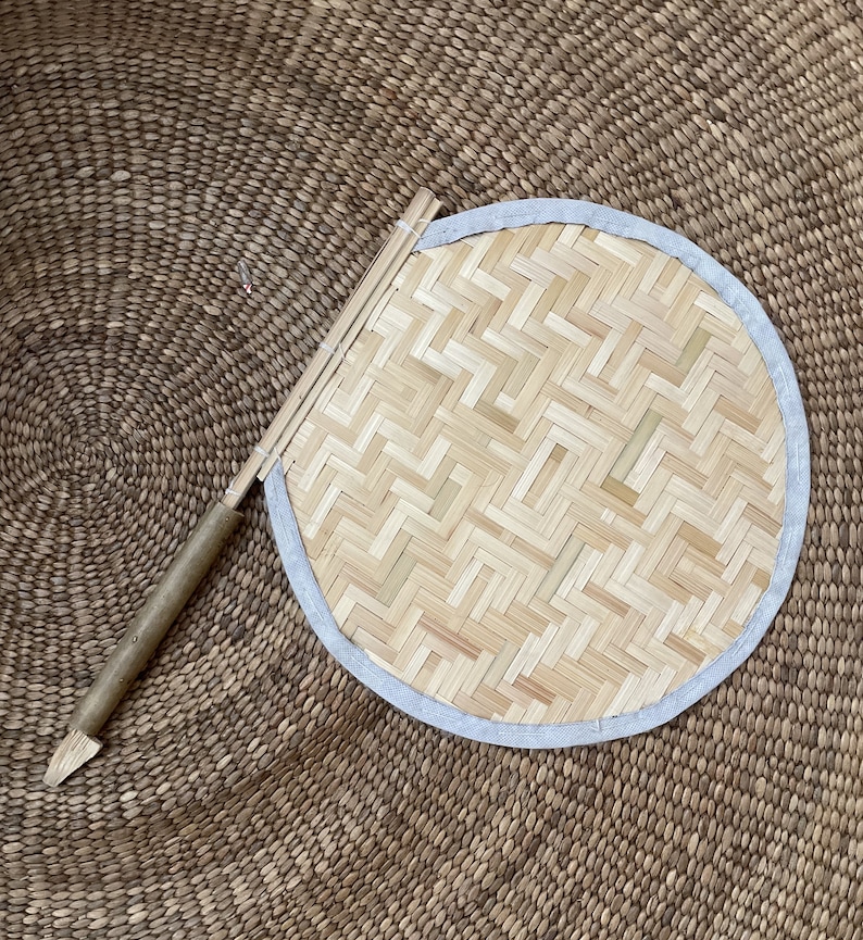 Assamese Bamboo Hand Fan - Natural Cooling and Cultural Elegance - Set ...