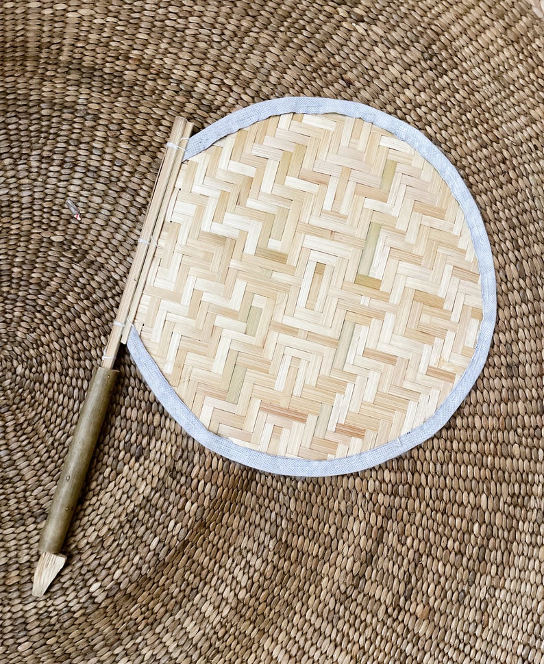 Assamese Bamboo Hand Fan - Natural Cooling and Cultural Elegance - Set ...