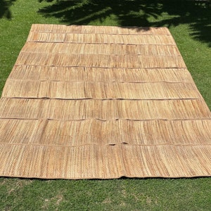 Water Hyacinth Foldable Outdoor Mat - XL - 100% Natural and Handmade - Etsy