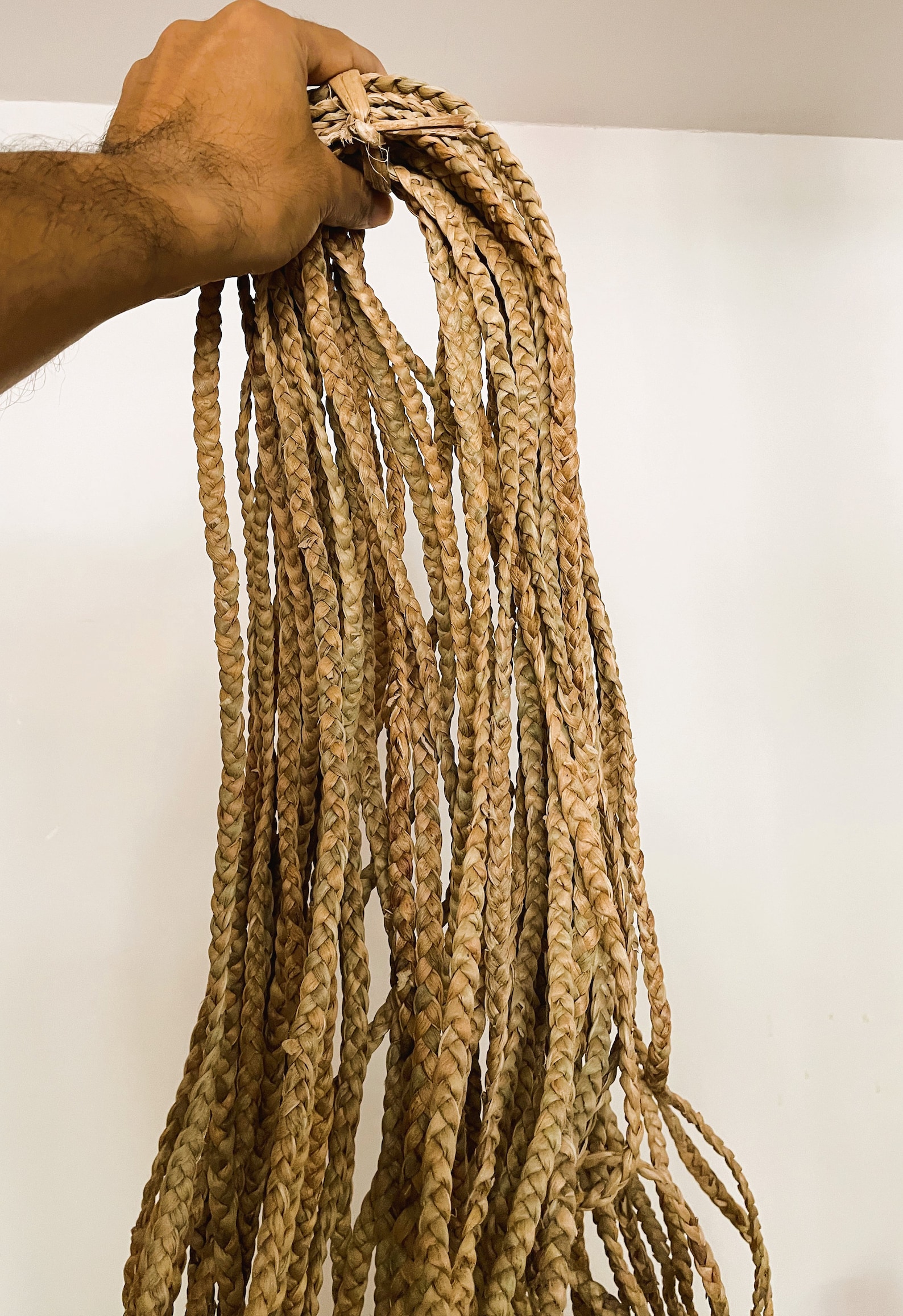 Natural Hand-braided Water Hyacinth Ropes - Pack of 50 Meters - Etsy