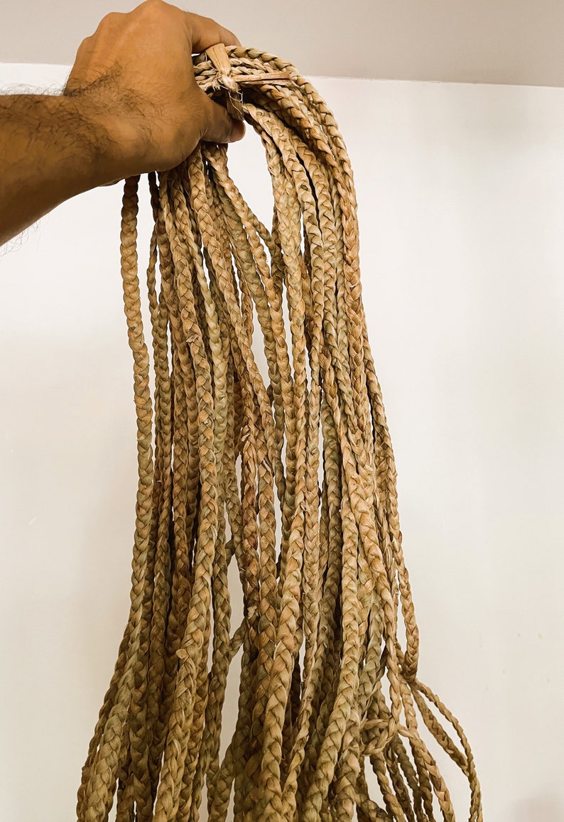 Natural Hand-braided Water Hyacinth Ropes - Pack of 50 Meters - Etsy