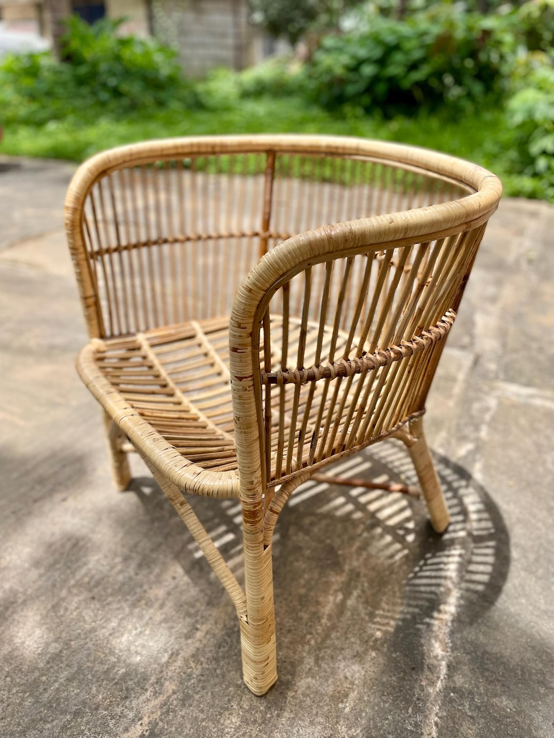 Cane Balcony/garden Chair – Eco-friendly, Sustainable and Handmade - Etsy