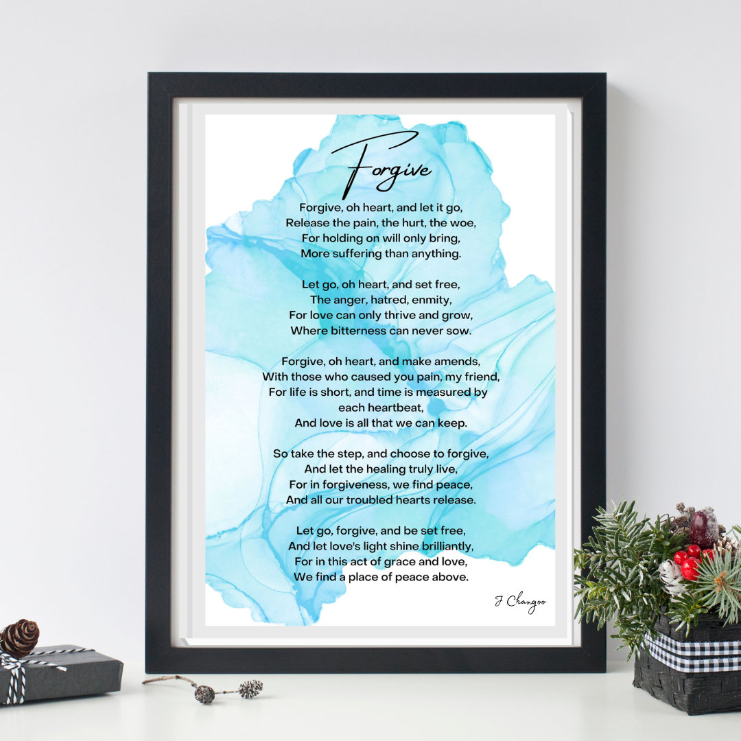 Forgive/ Digital Poem/ Instant Download - Etsy