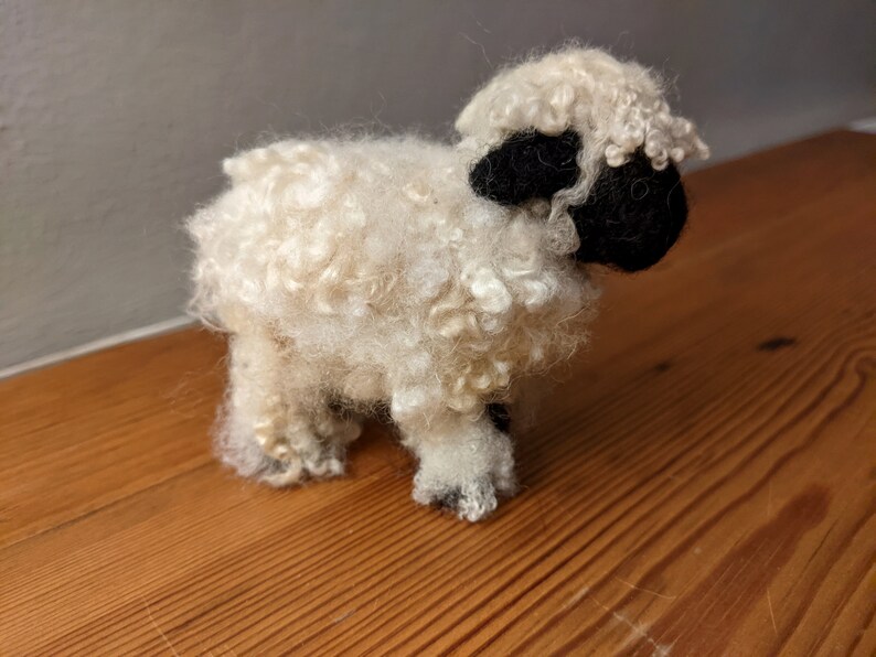 Valais Blacknose Sheep - Handmade Needle Felt - Etsy UK